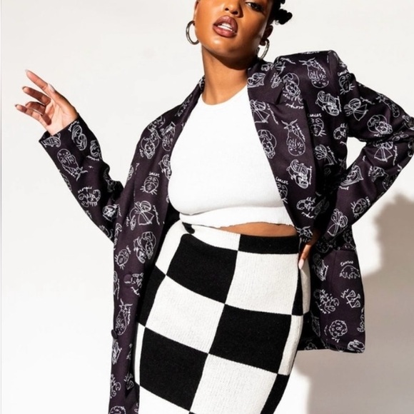 Dressed in LALA | Jackets & Coats | Dressed In Lala Black Blazer With ...